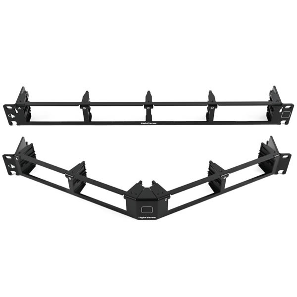 LightVerse® Copper/Fiber Combo Patch Panel