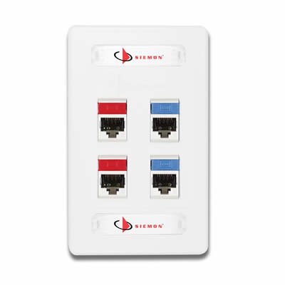 Work Area Components | Mount Boxes, Faceplates & Adapters